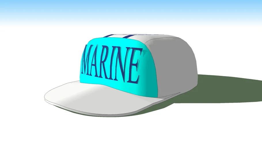 One piece marine cap | 3D Warehouse