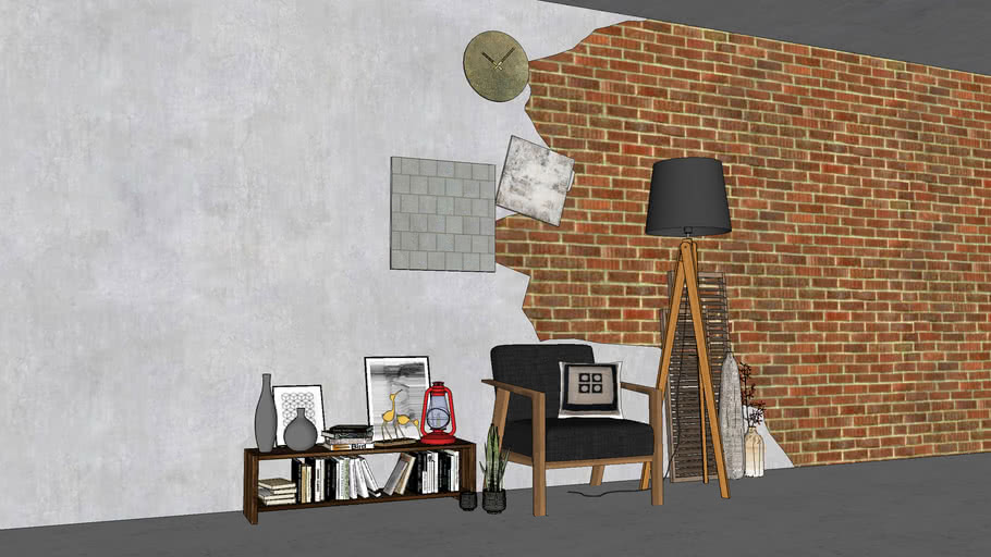 Reading corner | 3D Warehouse