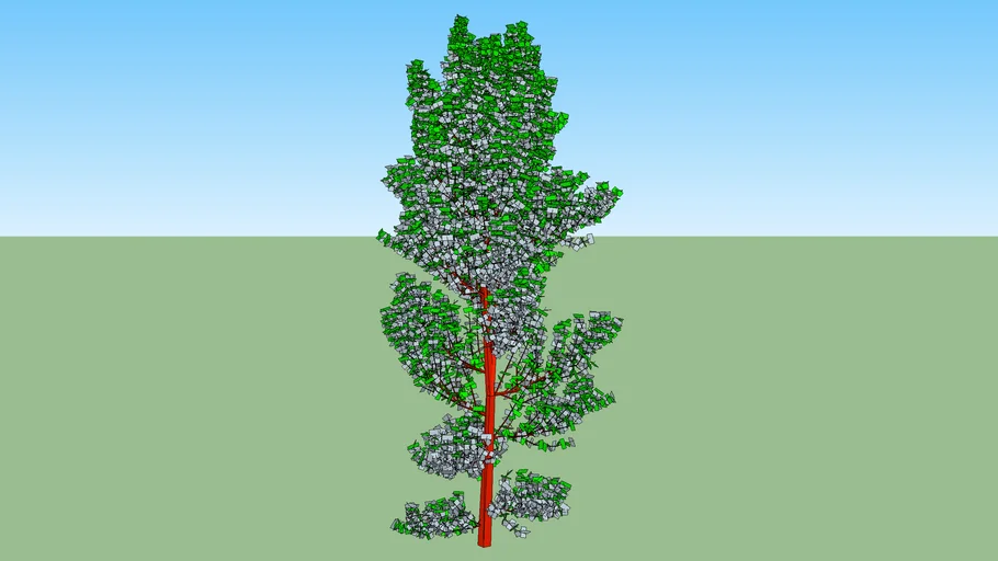 árvore 3d | 3D Warehouse