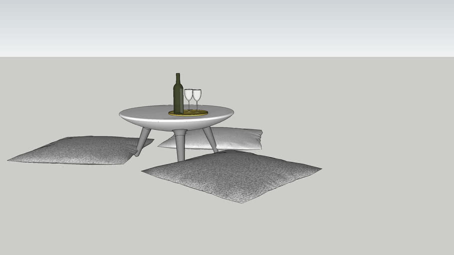 bantal santai | 3D Warehouse