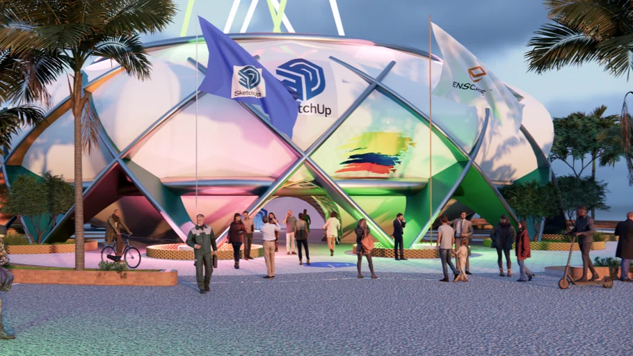 Sketchup Arena (Enscape) | 3D Warehouse