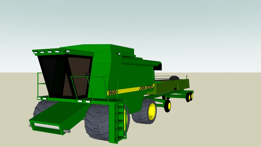 john deere 9600 | 3D Warehouse