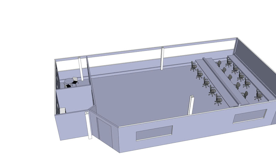 Two Hands trading room | 3D Warehouse