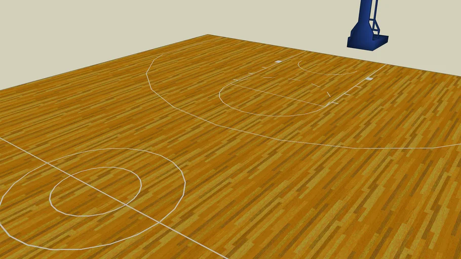 Basketball (NBA) court | 3D Warehouse