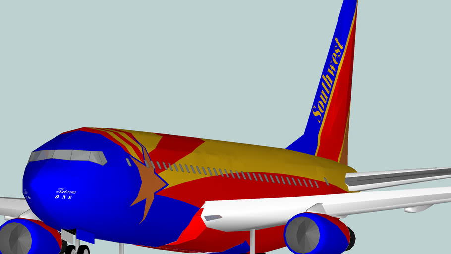 Arizona One-Southwest 737 Livery | 3D Warehouse