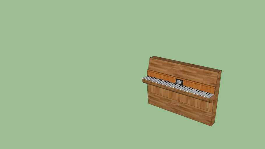 piano | 3D Warehouse
