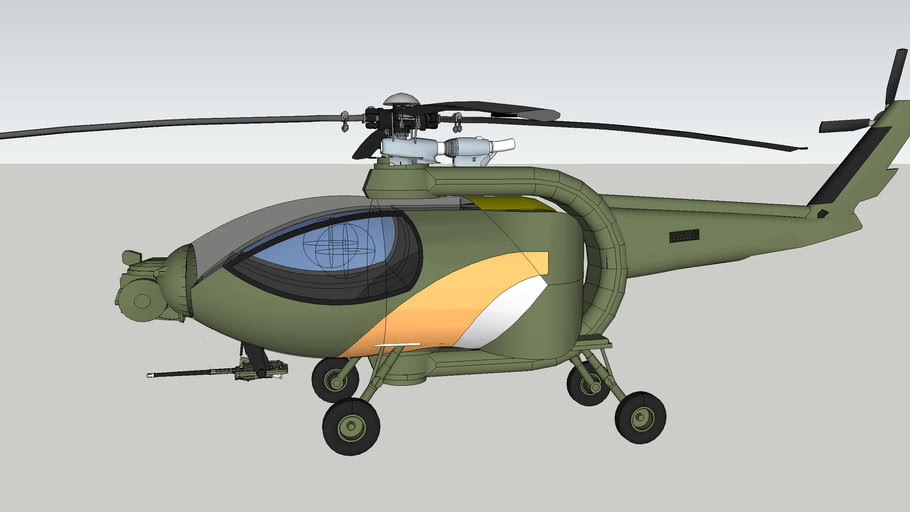 UNIQUE HELICOPTER | 3D Warehouse