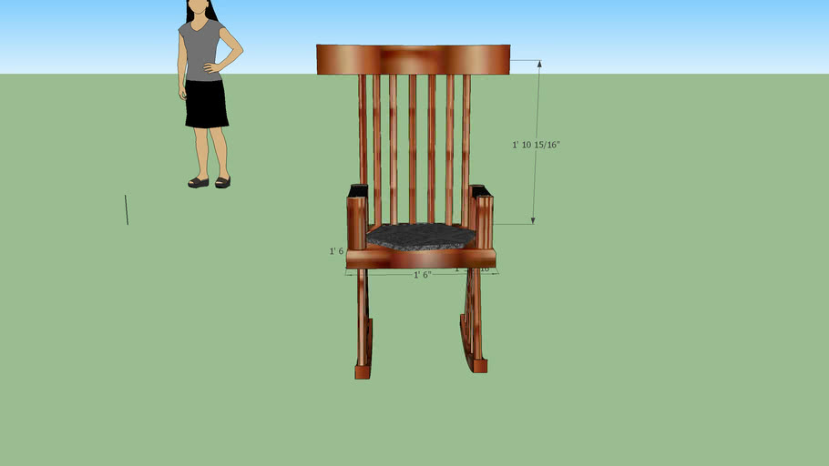 Rocking Chair | 3D Warehouse