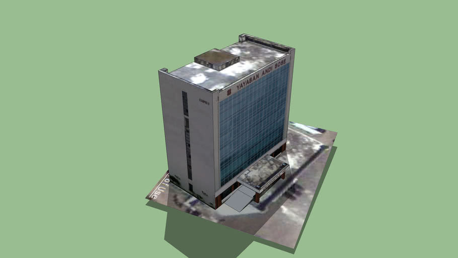 kampus 2 universitas 45 makassar | 3D Warehouse