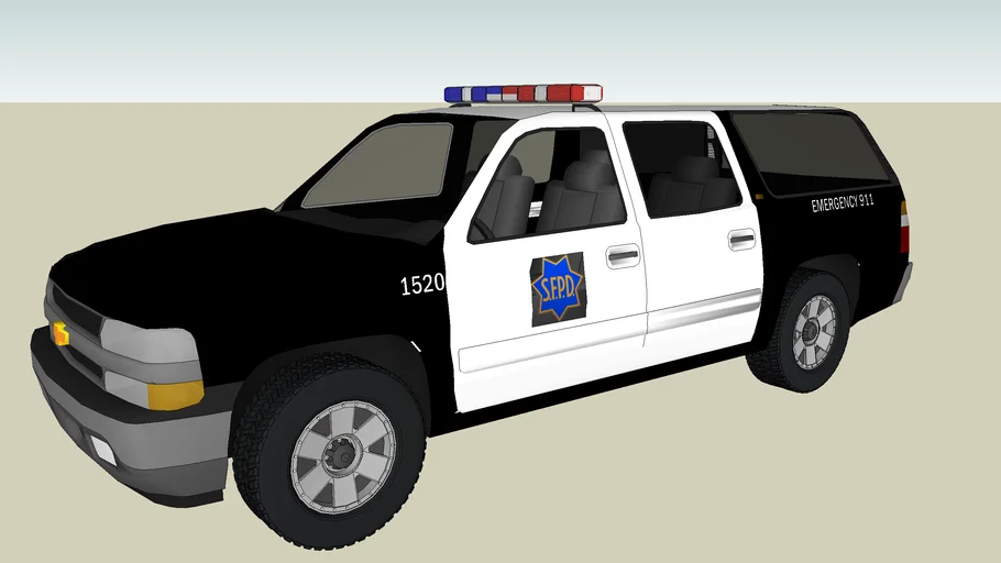 Chevy tahoe SFPD | 3D Warehouse