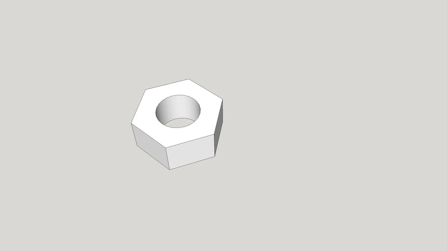 M3 NUT | 3D Warehouse
