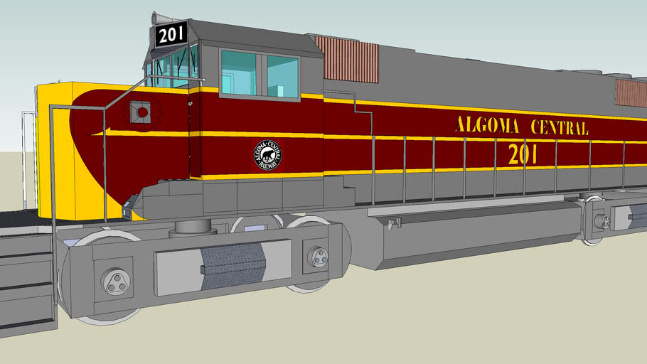 AC Locomotive | 3D Warehouse