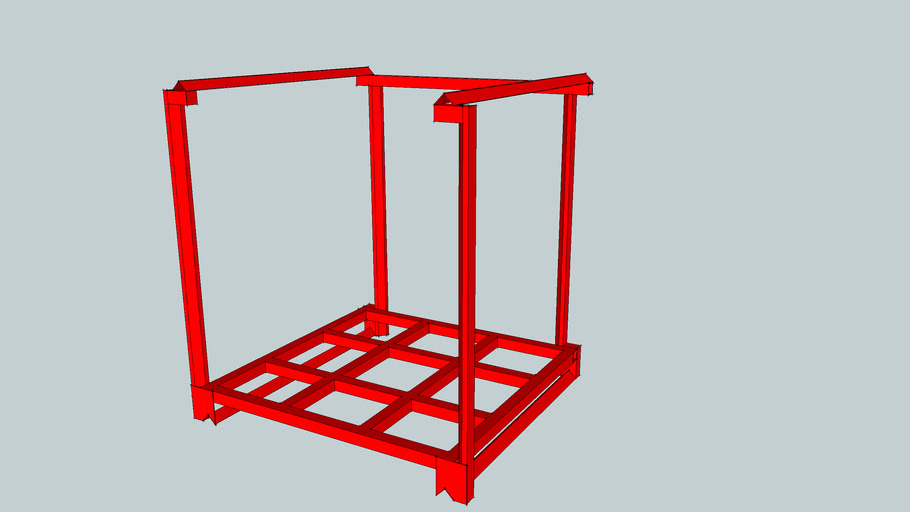 pallet rack | 3D Warehouse