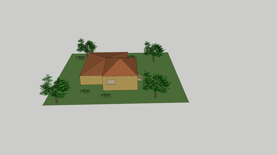 cottage home | 3D Warehouse