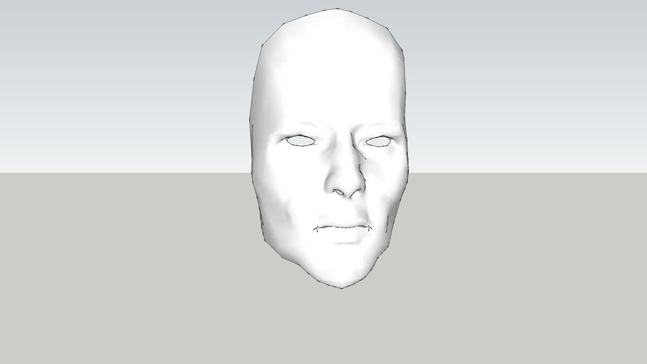 3d facial mask | 3D Warehouse