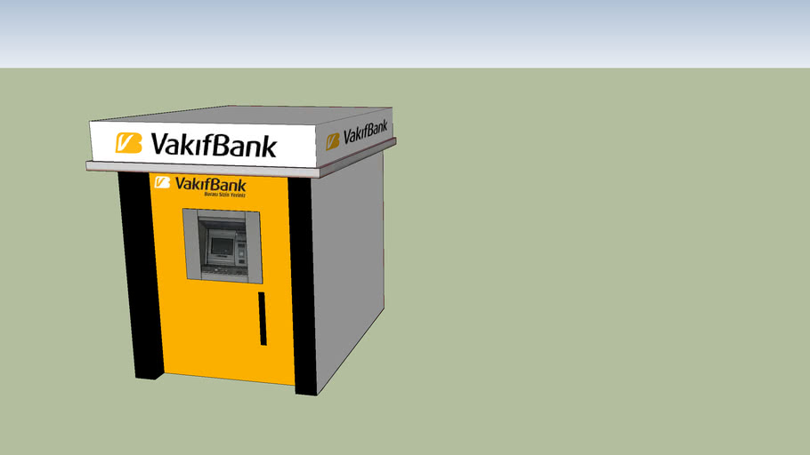 Vakıfbank Atm | 3D Warehouse