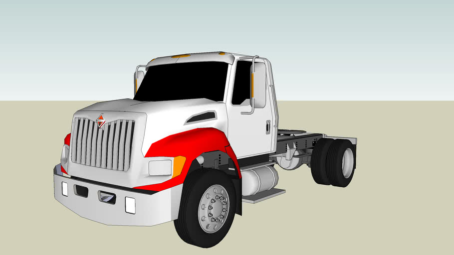 2011 International Concept tractor trailer | 3D Warehouse