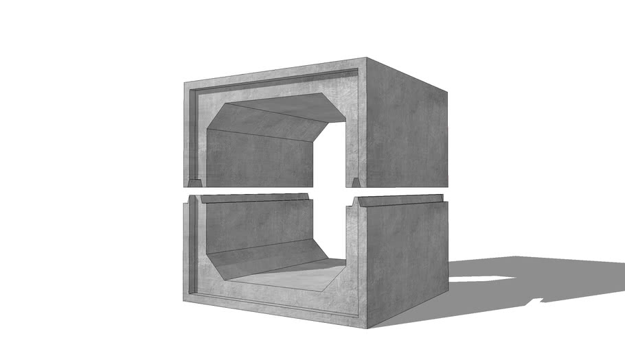Box Culvert Concrete Sample | 3D Warehouse