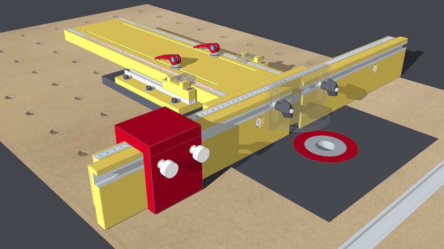 INCREMENTAL FENCE POSITIONER V2 | 3D Warehouse