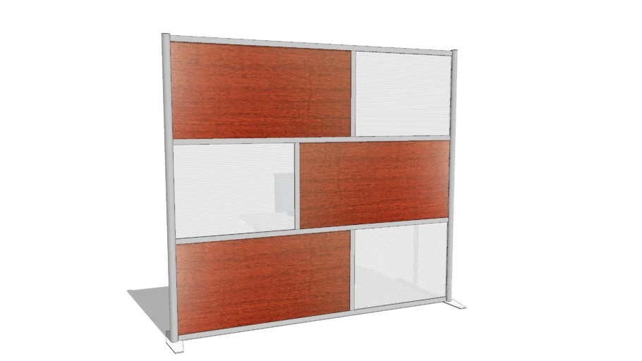 Room Partition 84' wide by 75' high Modern Office Partitions SW8475-2 ...