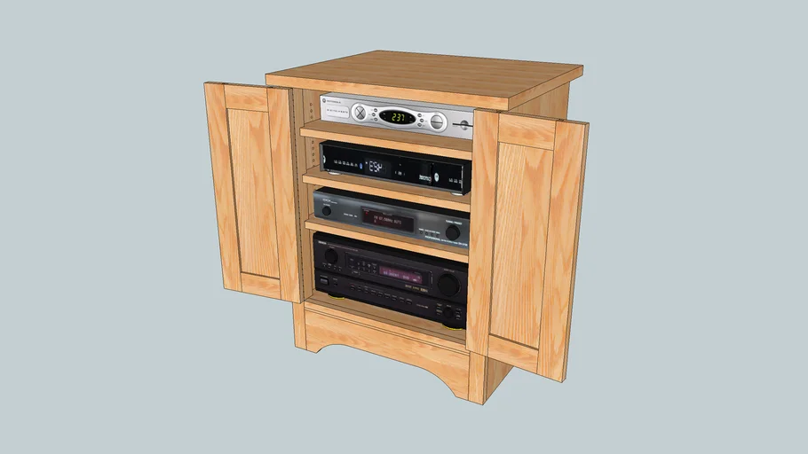 Audio Cabinet Custom | 3D Warehouse