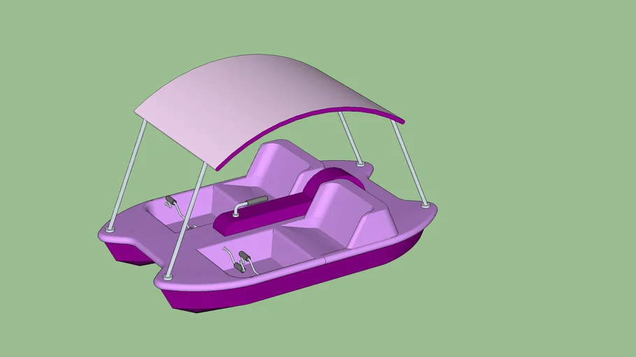 Aqua bicycle | 3D Warehouse