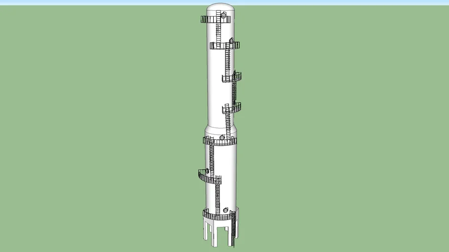 3d Distillation Column