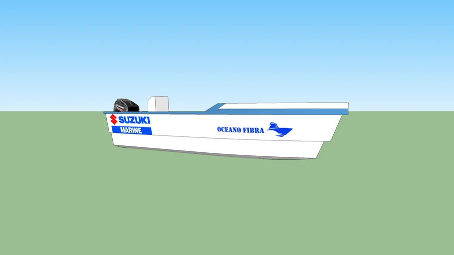 BOTE DE FIBRA | 3D Warehouse