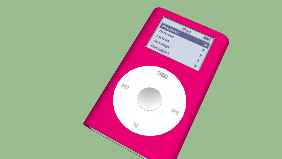 iPod Mini (Pink) - Made By Lewis071 | 3D Warehouse