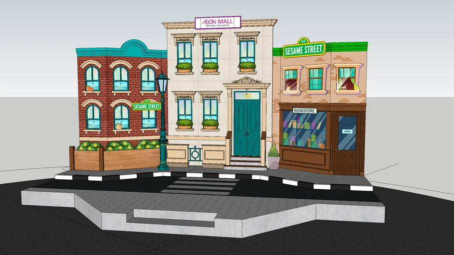 sesame street | 3D Warehouse