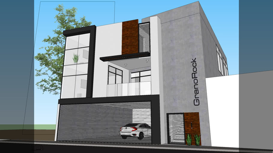 Fachada oficinas | 3D Warehouse