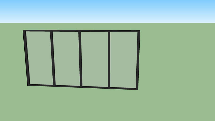 Divided display case | 3D Warehouse
