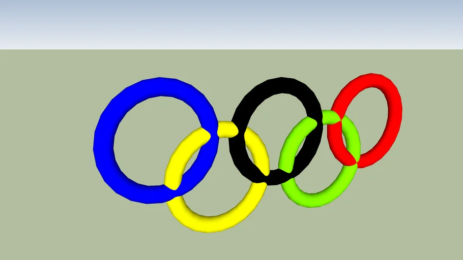 Olympic rings | 3D Warehouse