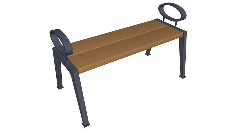 Modern Bench | 3D Warehouse