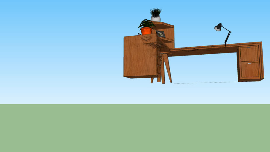 Fancy Desk | 3D Warehouse