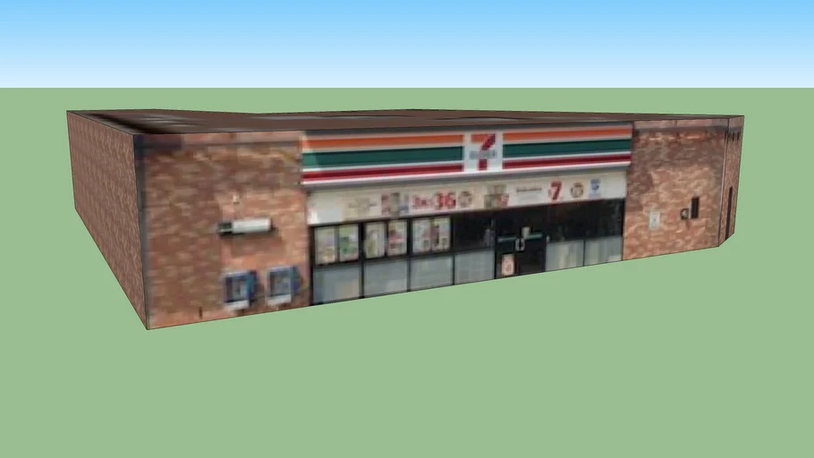 7-Eleven Av. Patria 240, Col. La Estancia, Zapopan, Jalisco 45030 | 3D Warehouse