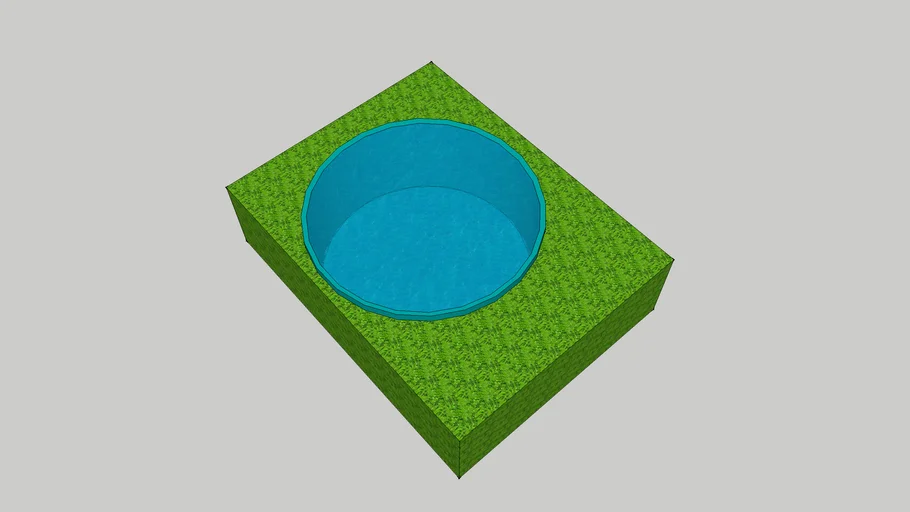 Circle Pool | 3D Warehouse