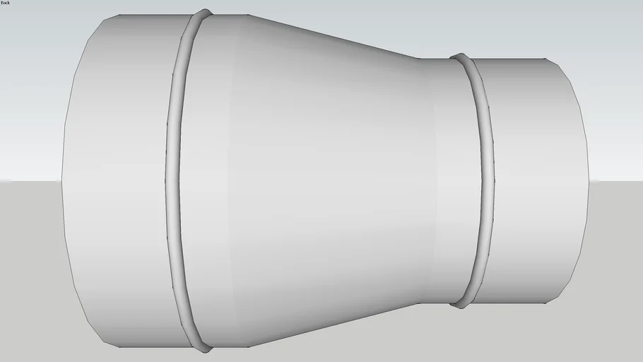 8'-6' Concentric Reducer | 3D Warehouse