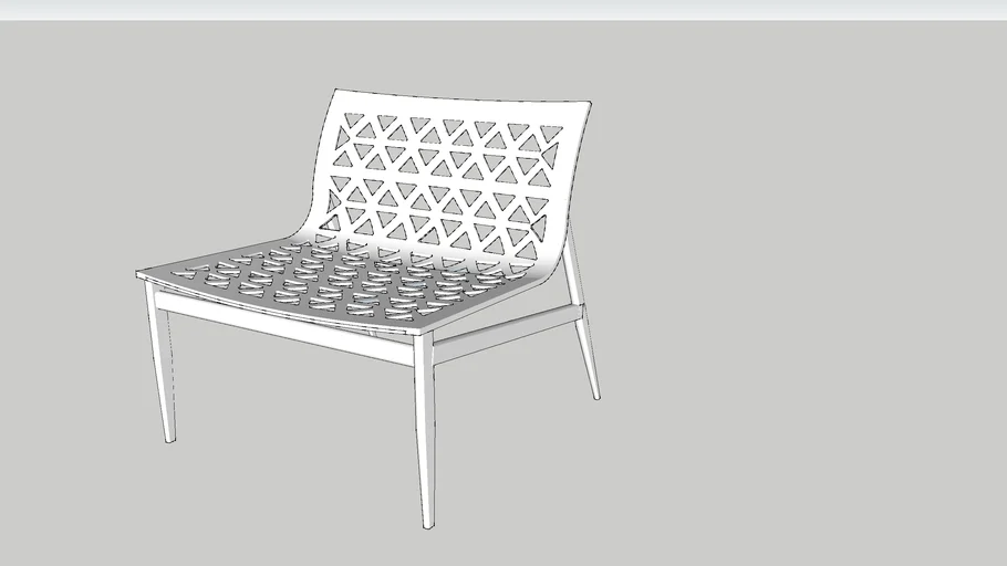 Poltrona Ego - DOIMO | 3D Warehouse