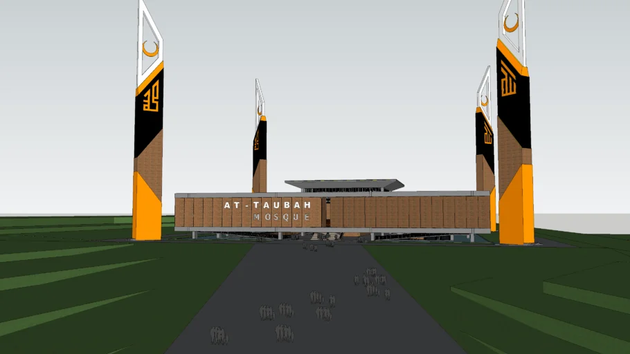 MOSQUE MODERN | 3D Warehouse