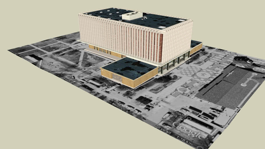 TTU_Main_Library | 3D Warehouse
