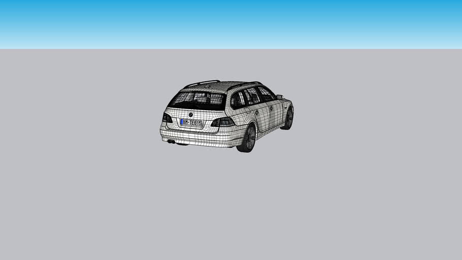 2006 BMW 5 Series E61 Touring | 3D Warehouse