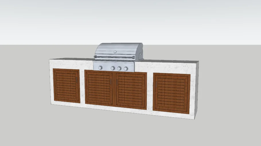 BBQ / Outdoor Kitchen | 3D Warehouse