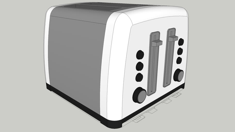 4 Slice Toaster | 3D Warehouse