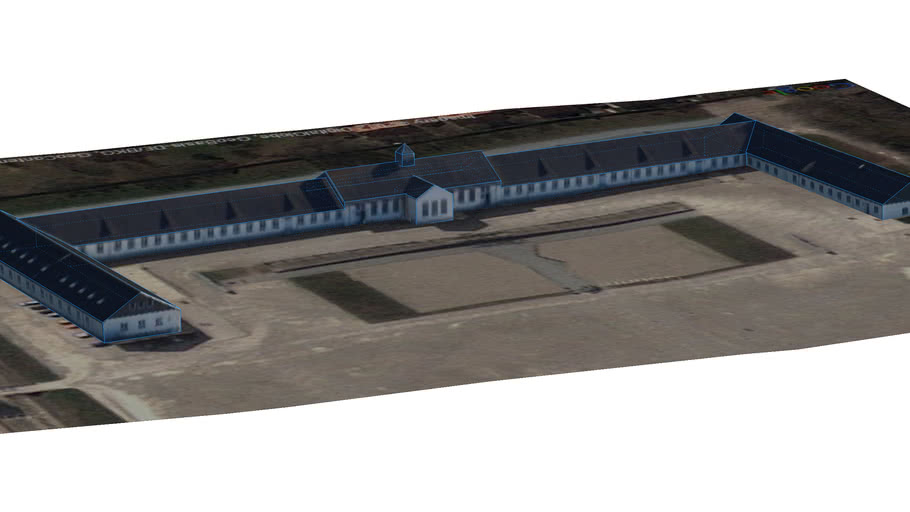 Main Building: Dachau concentration camp | 3D Warehouse