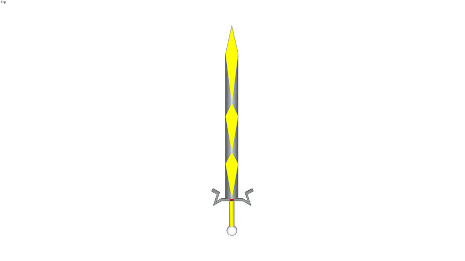 Gilded Sword | 3D Warehouse