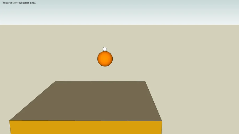 Sketchy Physics Creators implied mass to the program! | 3D Warehouse