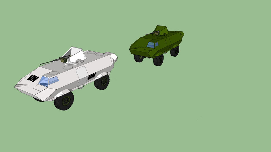 Radpanzer CONDOR 4x4 de Uruguay | 3D Warehouse