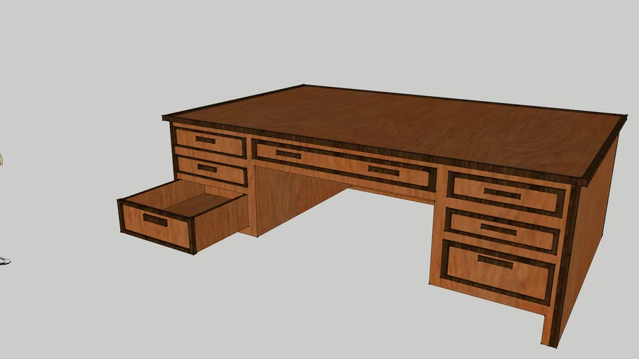 office desk | 3D Warehouse