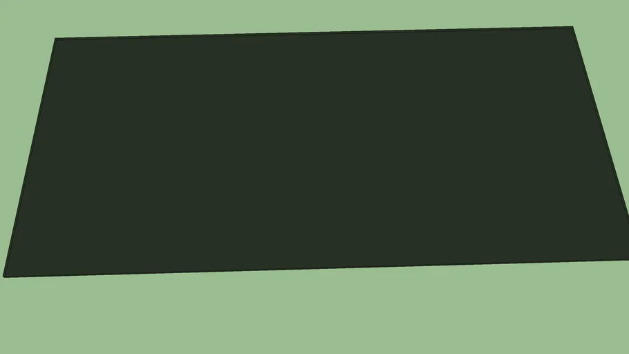 Tampo para mesa vidro preto | 3D Warehouse